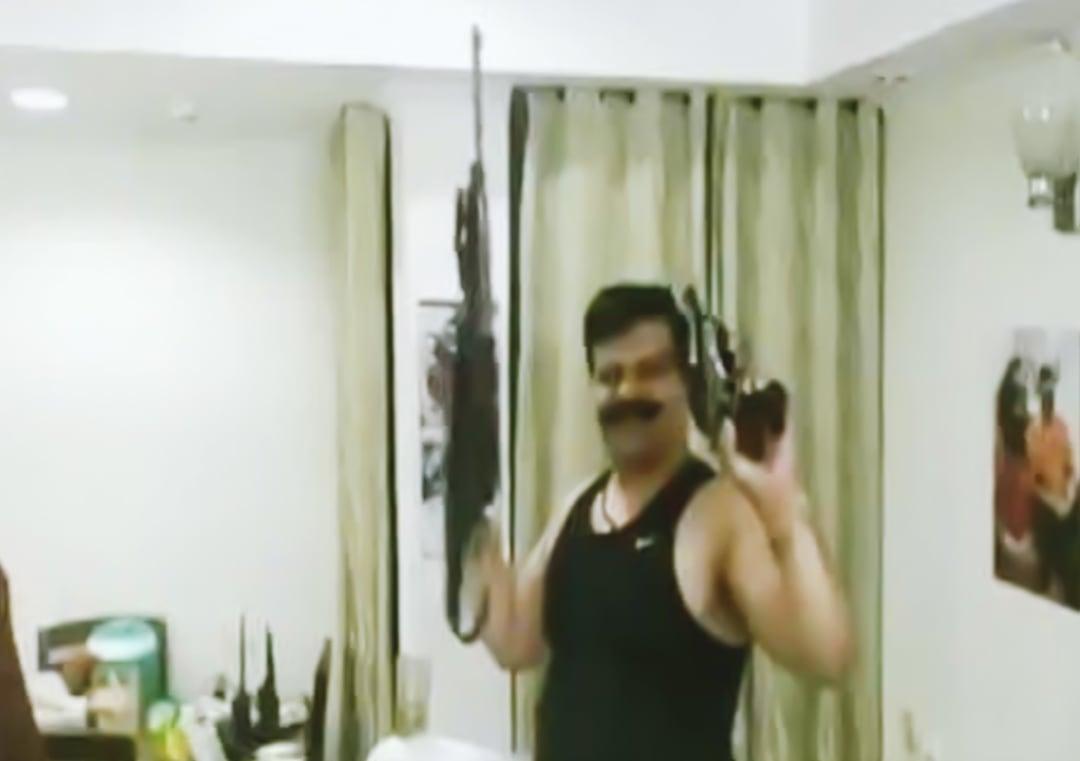 Suspended BJP MLA seen dancing with guns in video expelled for 6 yrs