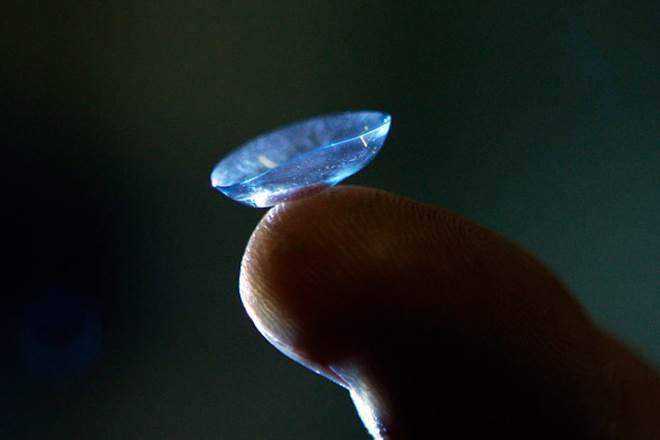 Contact lens prototype that can zoom by blinking twice made ...