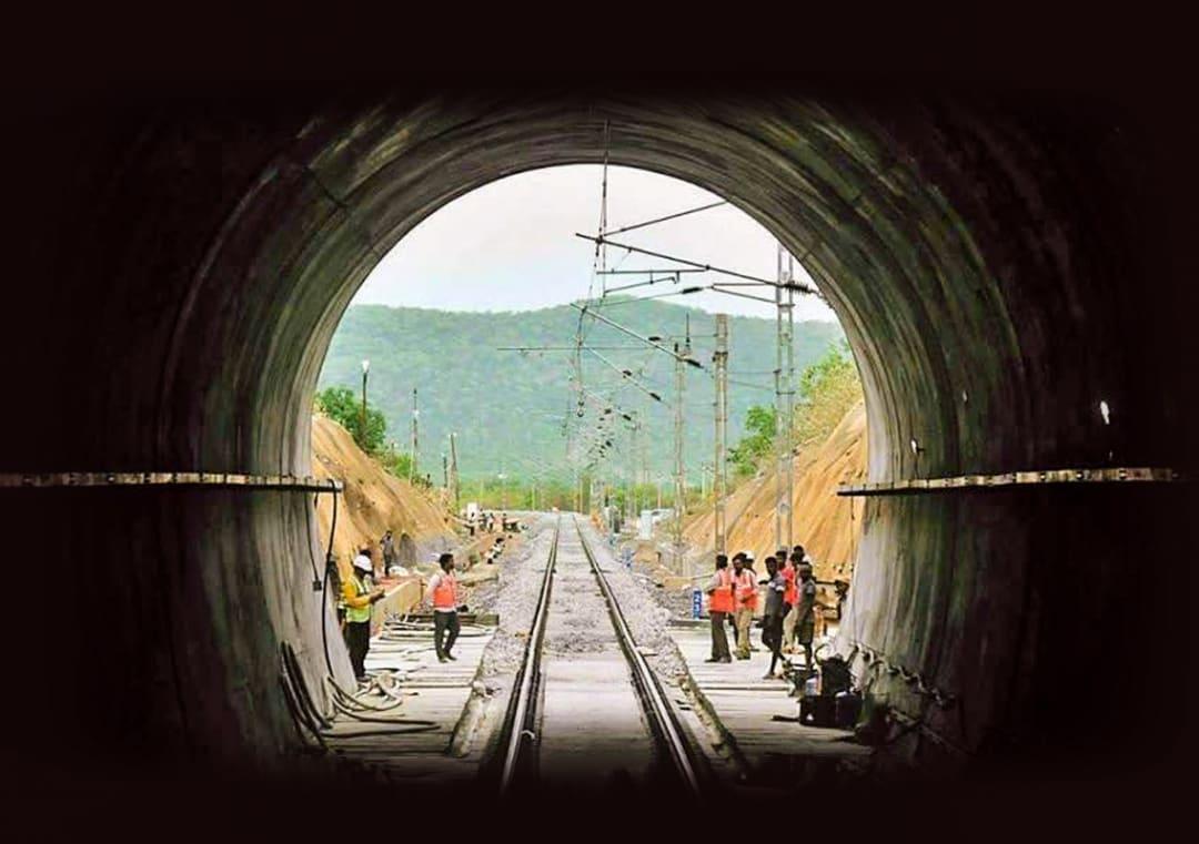 India s Longest Electrified Railway Tunnel Commissioned In Andhra india-s-longest-electrified-railway-tunnel-commissioned-in-andhra