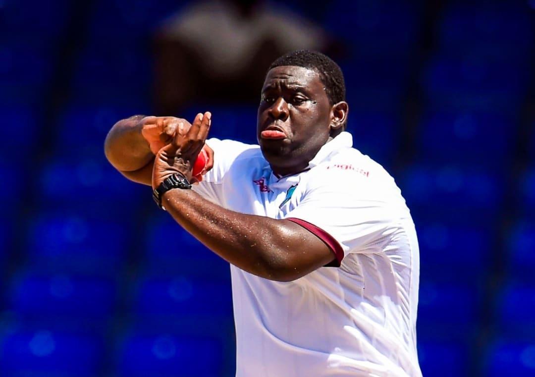 WI's Rahkeem Cornwall becomes heaviest Test cricketer weighing 140 kg WI's Rahkeem Cornwall becomes heaviest Test cricketer weighing 140 kg
