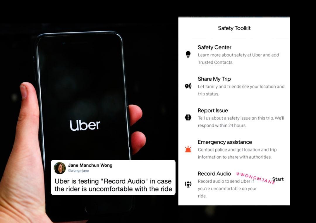 Uber tests feature to let riders record audio if they feel unsafe ...