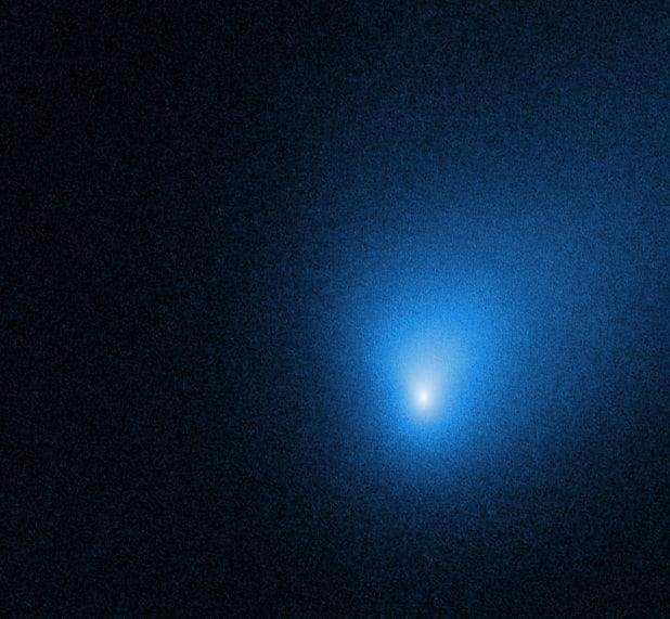 1st confirmed interstellar comet observed by Hubble Telescope | Science ...