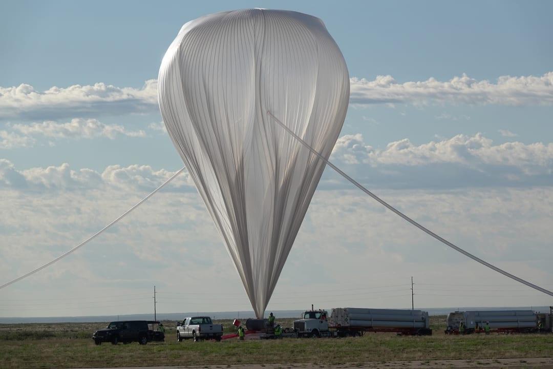 NASA uses football field-sized balloon to launch new telescope ...