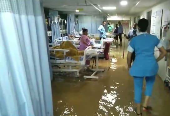 Water enters ICU of multispeciality hospital in Hyd; picture surfaces