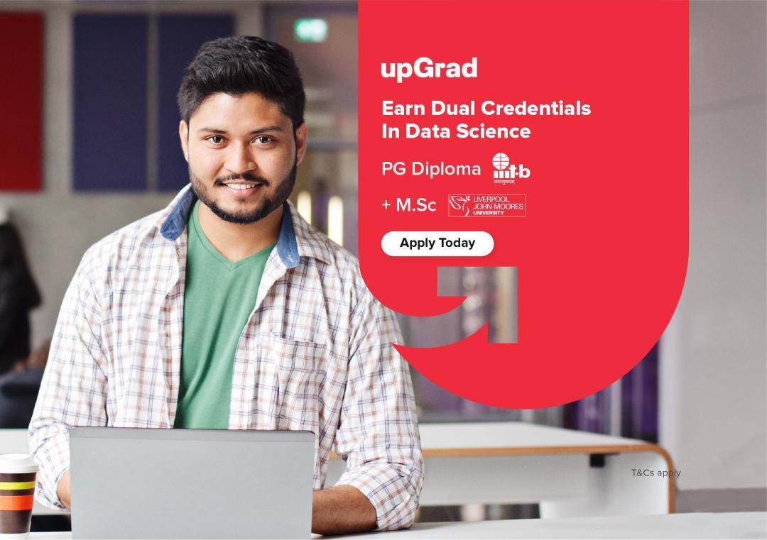 upGrad offers dual credentials in Data Science from IIIT-B & LJMU ...