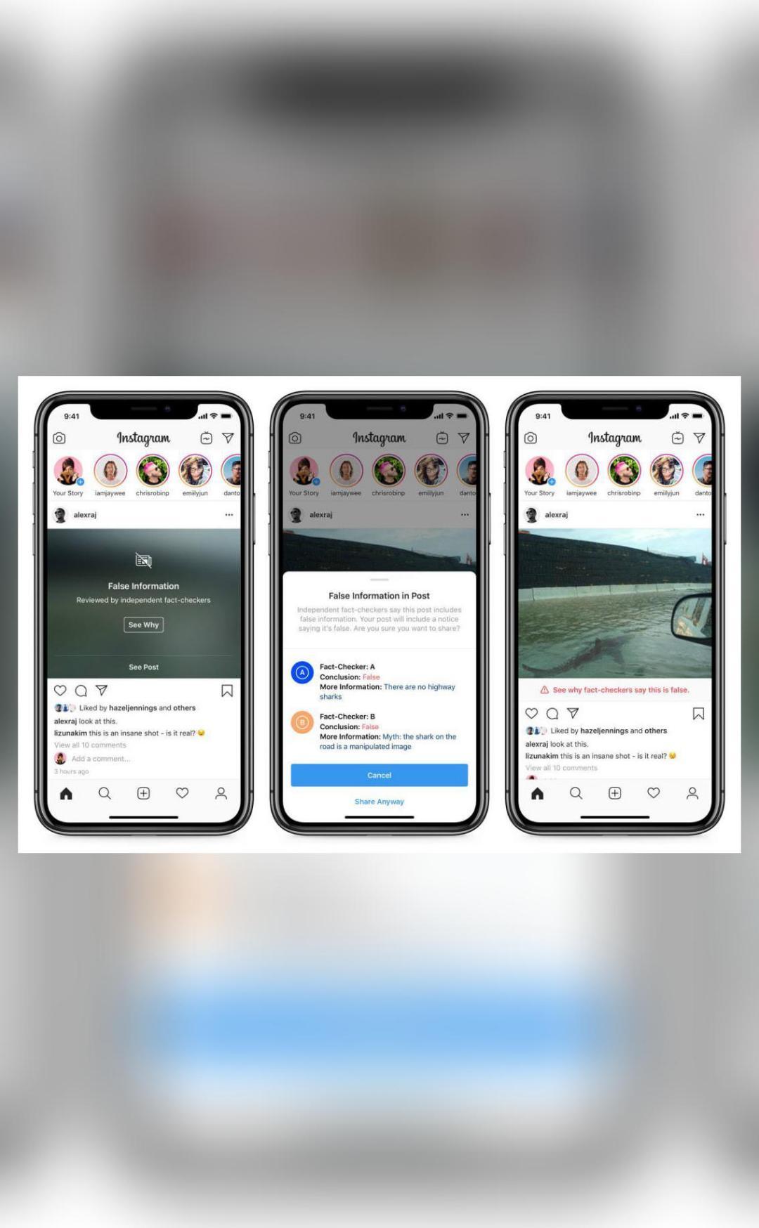 Instagram hides fake news behind a warning, exempts political ads ...