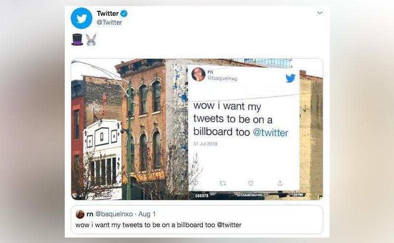 US student tweets 'I want my tweets on billboard', Twitter puts it on ...