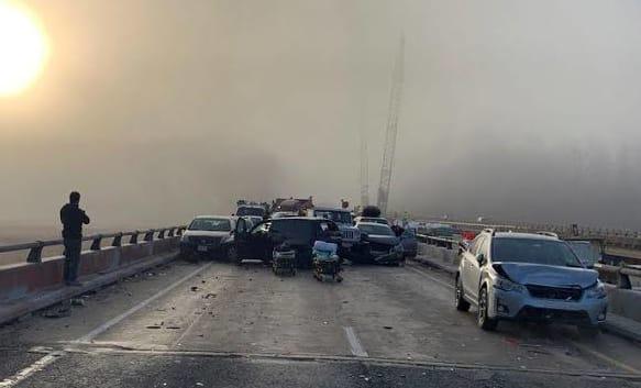 51 injured in US highway pile-up involving 69 vehicles | World News ...