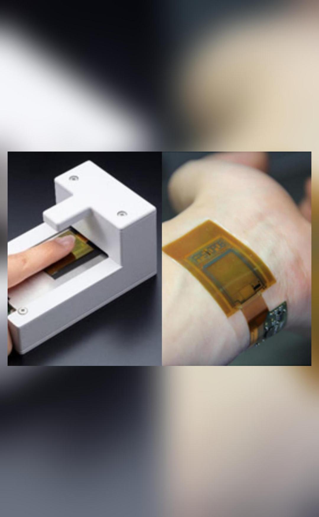 Biometric sensor that measures veins and pulse waves developed ...