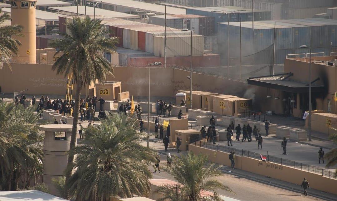 Three missiles fall in Baghdad, two near US Embassy as tensions rise ...