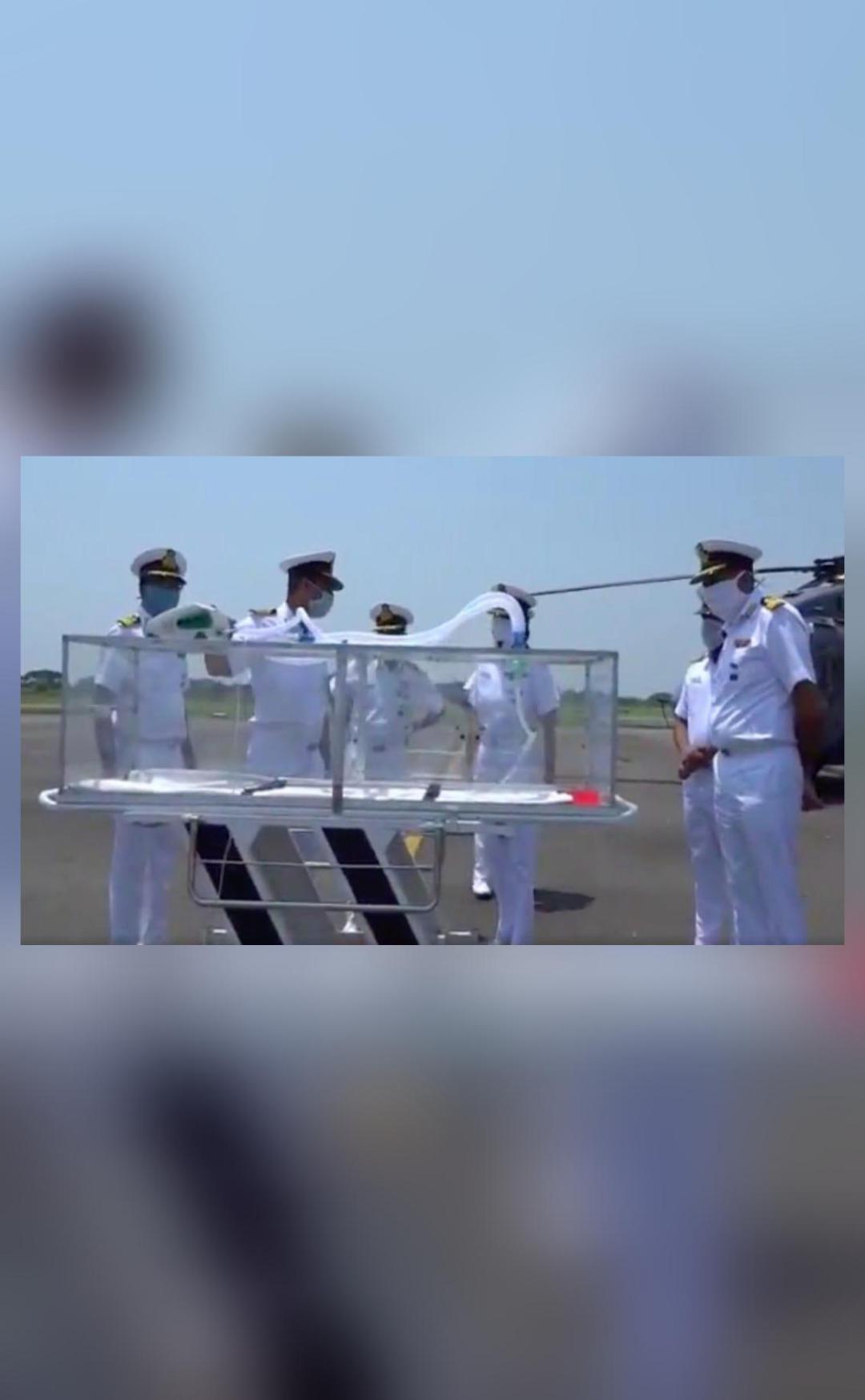 Indian Navy develops air evacuation pod to airlift COVID-19 patient ...