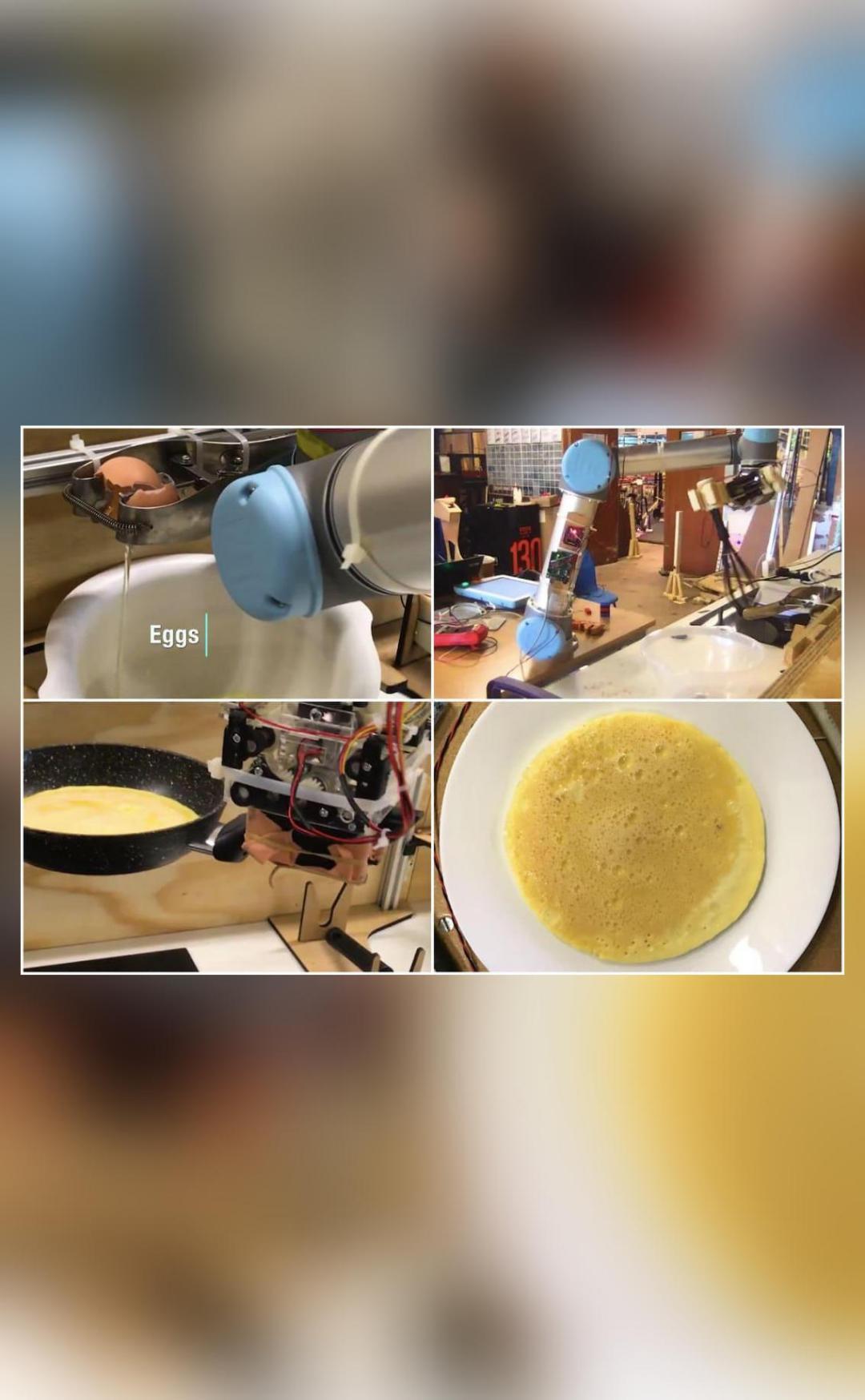 Cambridge researchers train robot to make omelettes | Science News ...