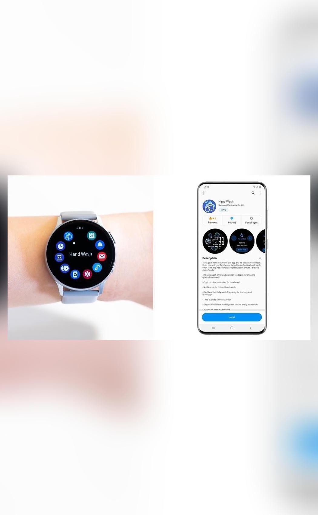 Samsung's 'Hand Wash' app to remind Galaxy Watch users to wash hands ...