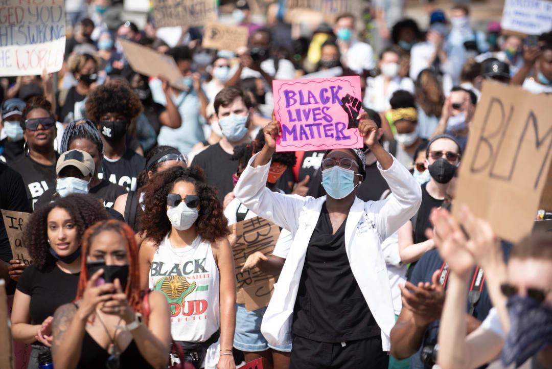 Tens of thousands march against racism, police brutality in US | World ...