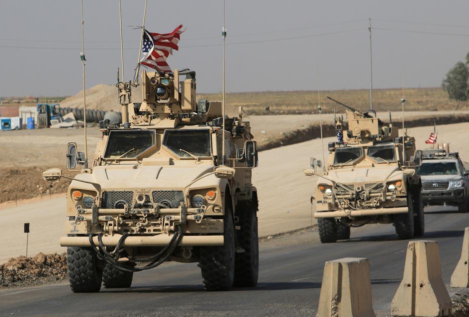 US says Russian armoured car rammed their vehicle in Syria