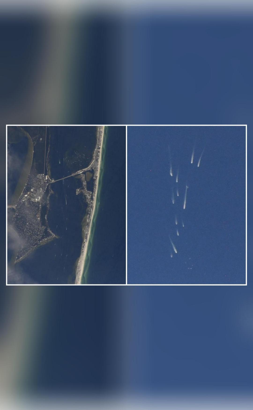 Cosmonaut captures SpaceX Crew Dragon splashdown site from space ...