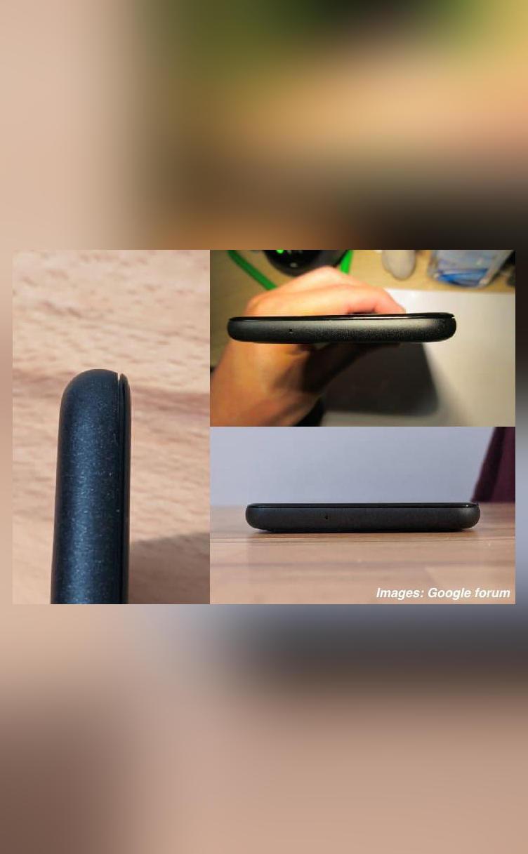 Google Pixel 5 owners report gap between screen and body