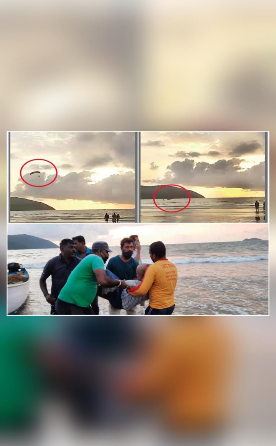 Navy Captain dies after falling in water during paramotoring on K'taka ...