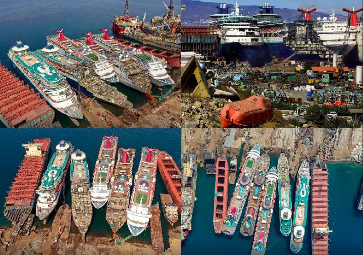 Luxury cruise ships broken up in Turkey as COVID-19 hits travel ...