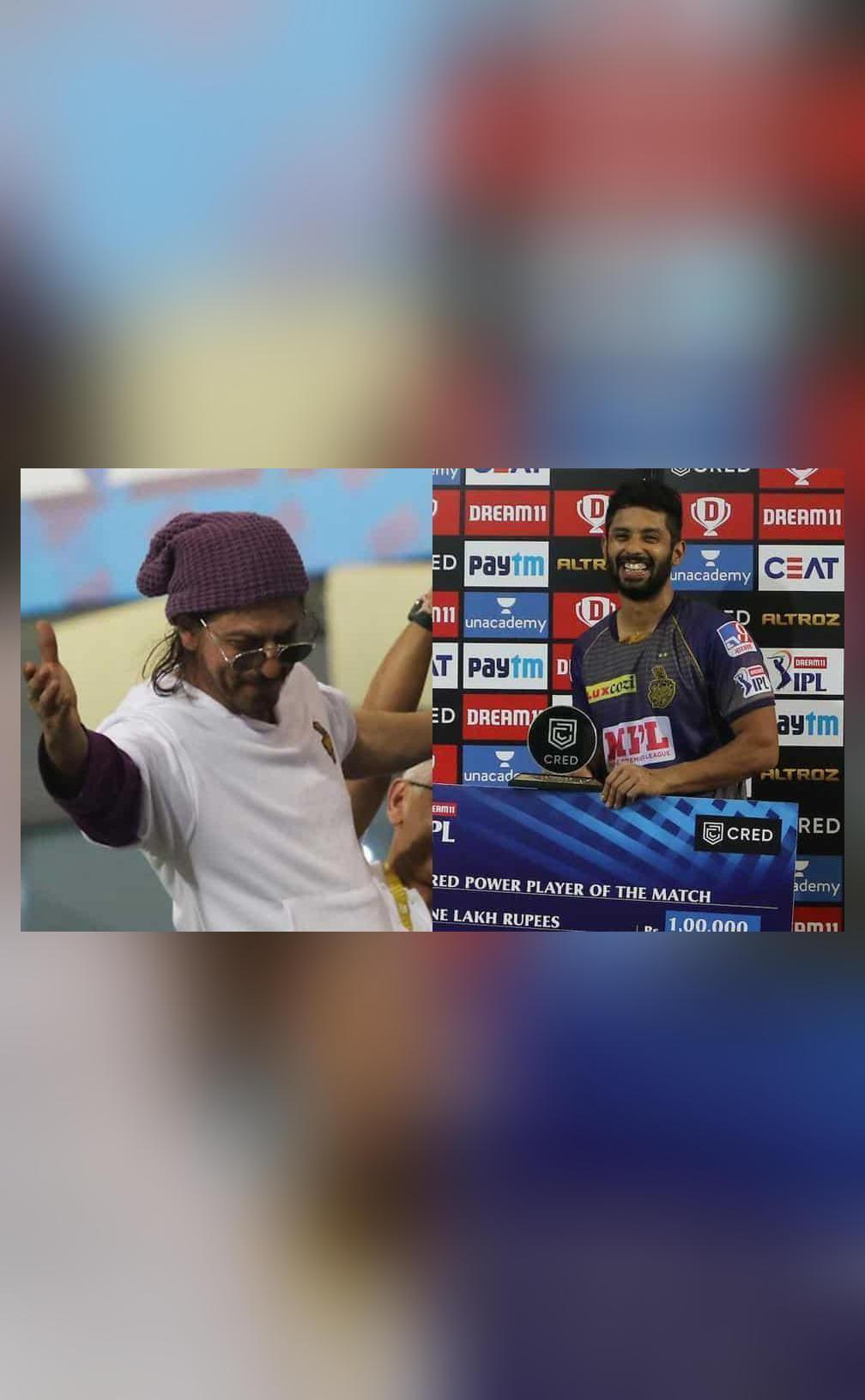 Rahul naam toh suna hi hoga, shouts SRK as KKR's Rahul collects award ...