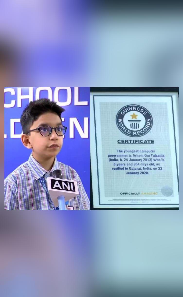 6-yr-old Gujarat boy named world's youngest computer programmer ...