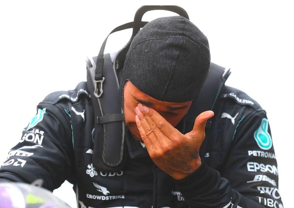 Hamilton ‘bursts into tears’ after record-equalling 7th F1 title ...