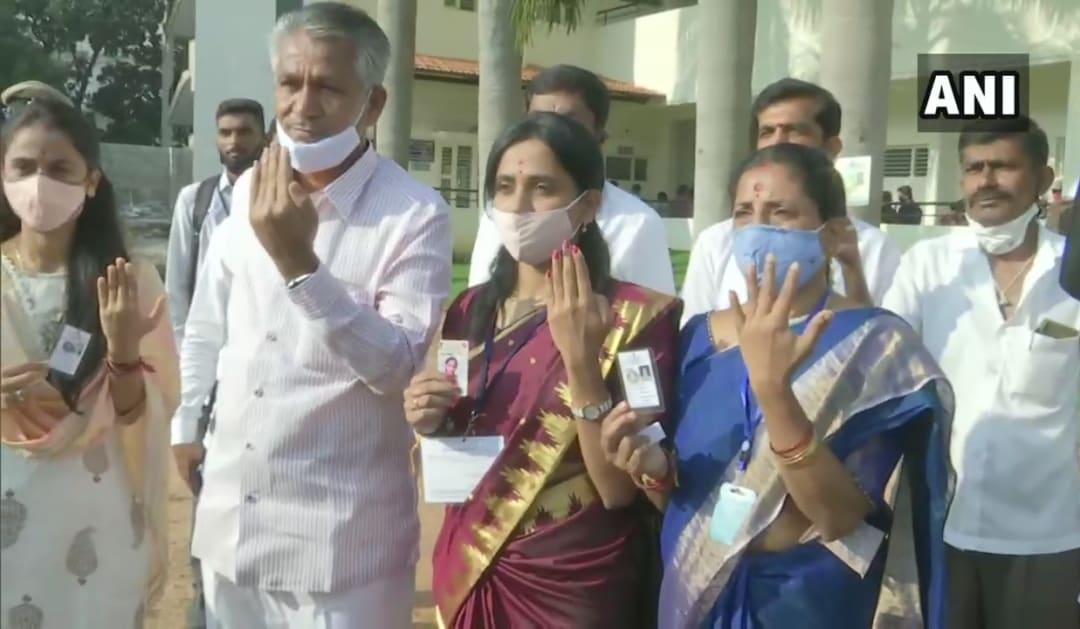 Voting for by-polls, including B'luru's RR Nagar, begins in Karnataka ...