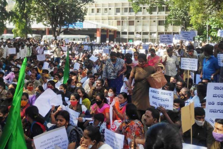 Karnataka CM appeals to transport workers to call off strike | National ...