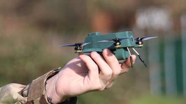 UK Army receives nano drones with 2-km range, 40-min battery life ...