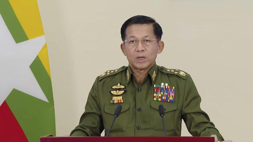 Join hands with us for democracy: Myanmar military leader | World News ...