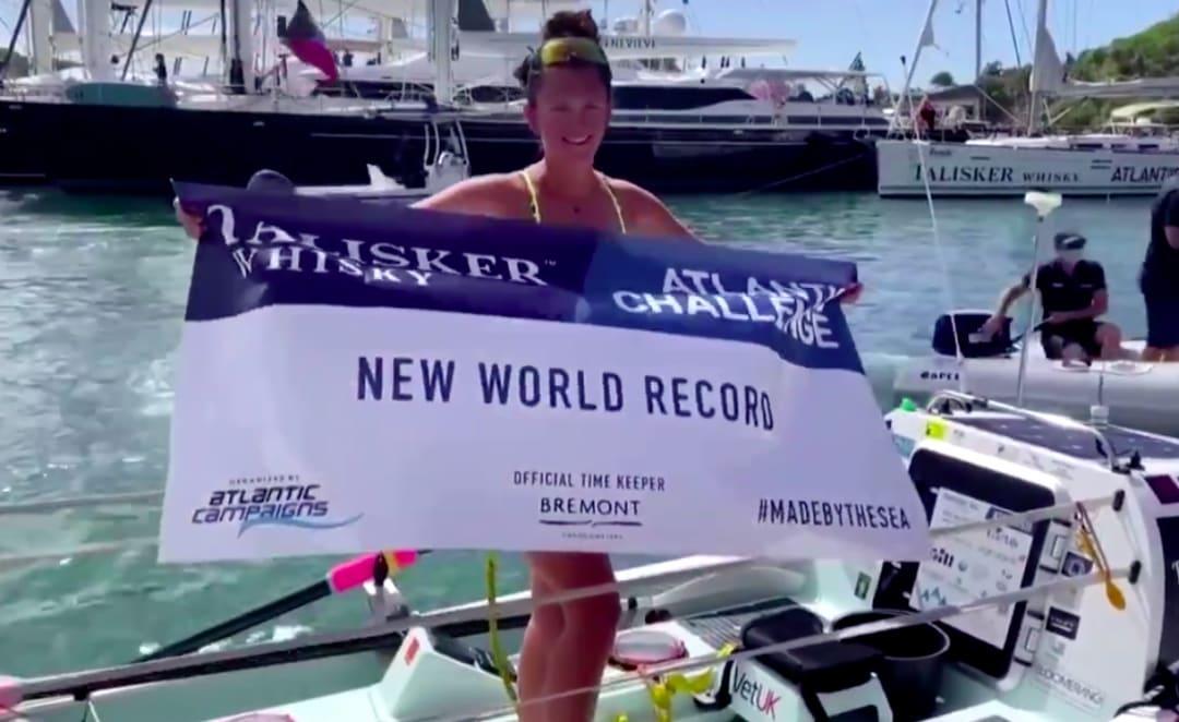 21-yr-old from UK becomes youngest woman to row solo across Atlantic ...