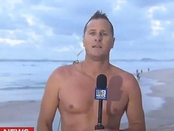 TV reporter dives into ocean to help swimmer, turned out to be a dead body
