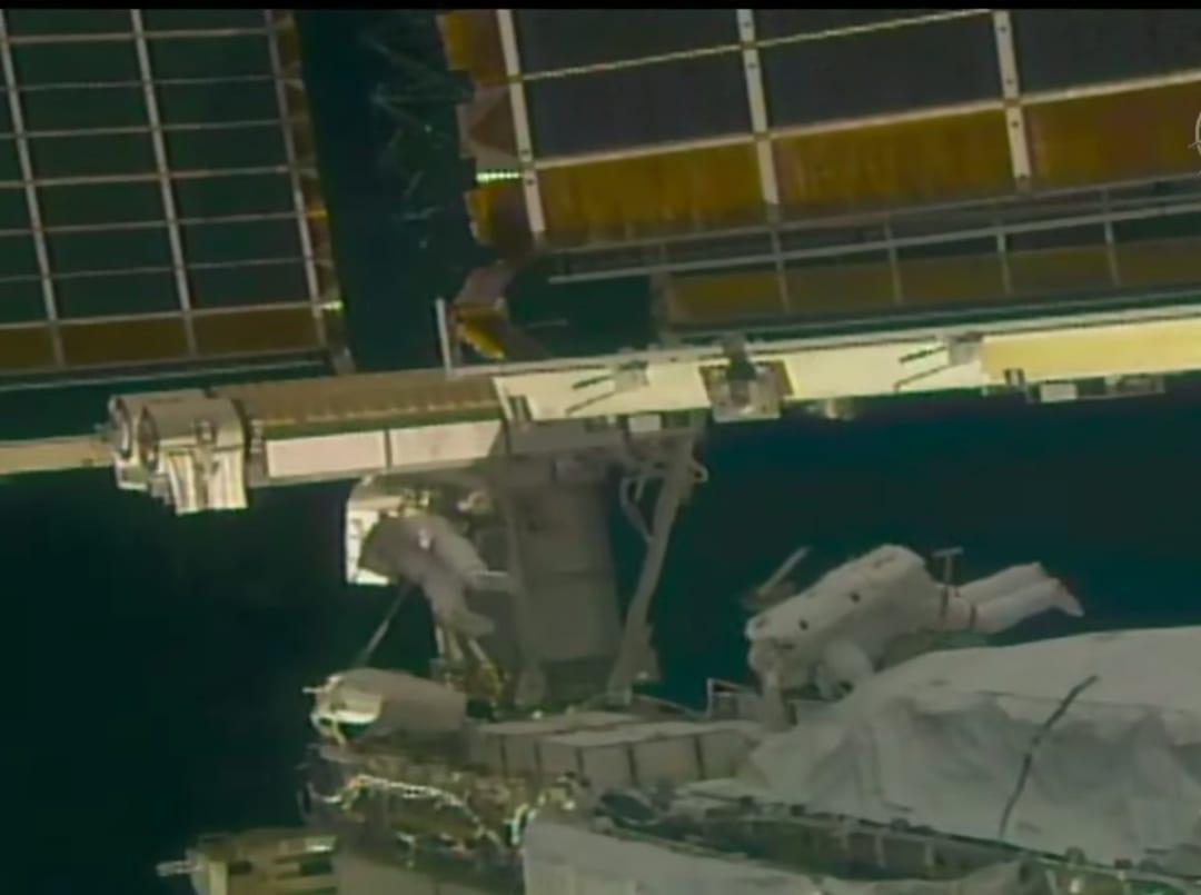 Astronauts aboard ISS begin 2nd spacewalk in 1 week | Science News ...