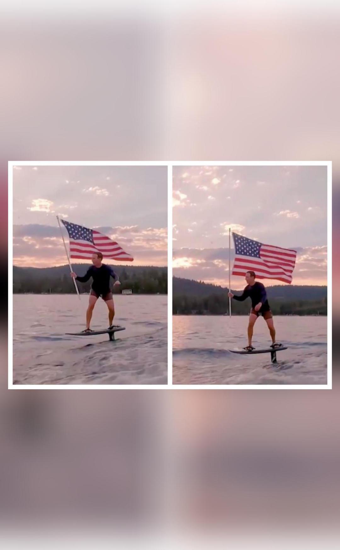 Mark Zuckerberg posts video of him wakeboarding; people call it 'meme ...