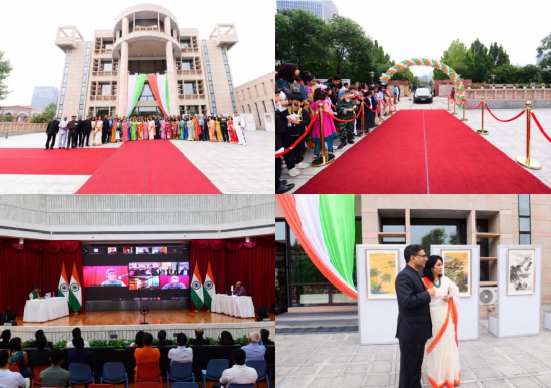 Indian Embassy in China celebrates India's 75th Independence Day ...
