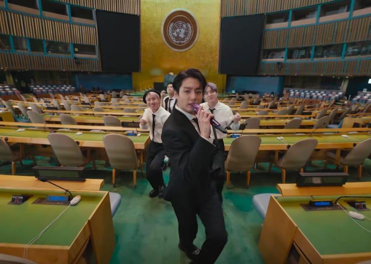 BTS performs at the United Nations General Assembly; UN shares video