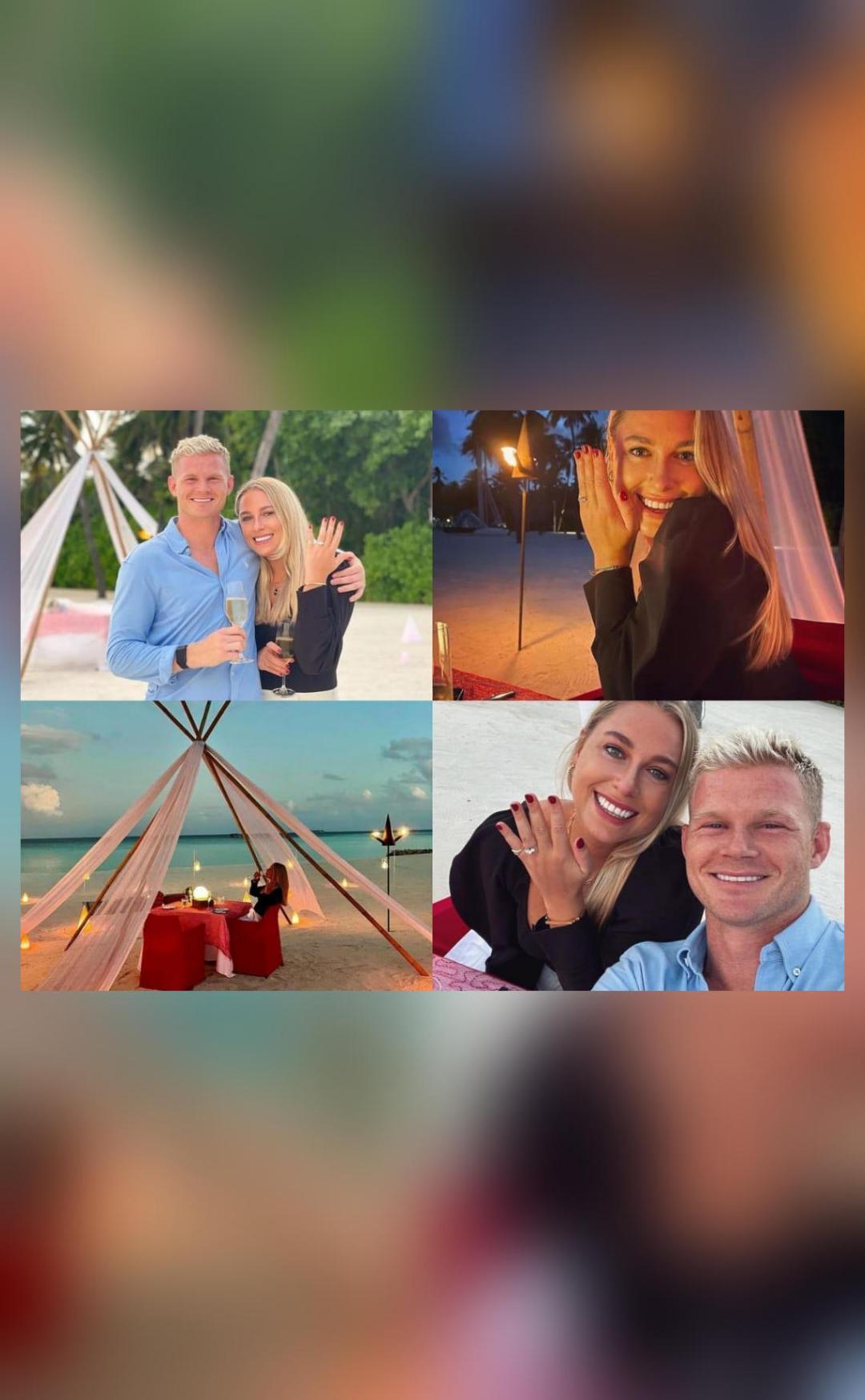 Delhi Capitals' Sam Billings gets engaged at a beach in Maldives ...