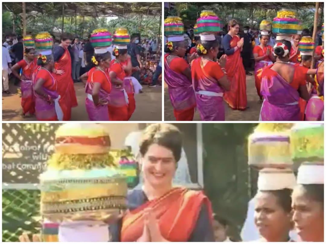 Priyanka Gandhi Dances With Tribal Women In Goa Video Surfaces