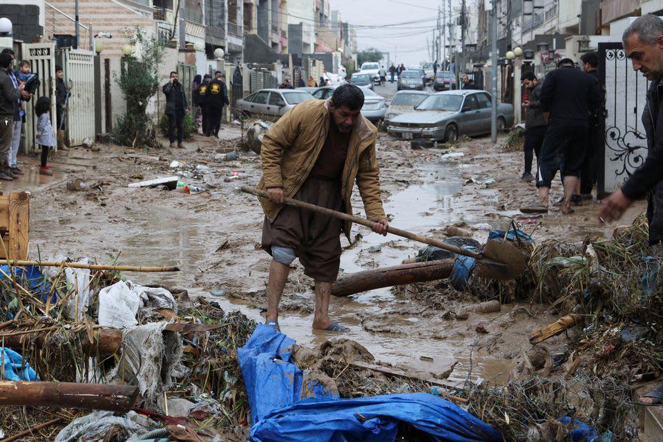 8 killed, 3 missing as heavy rains trigger floods in Iraq