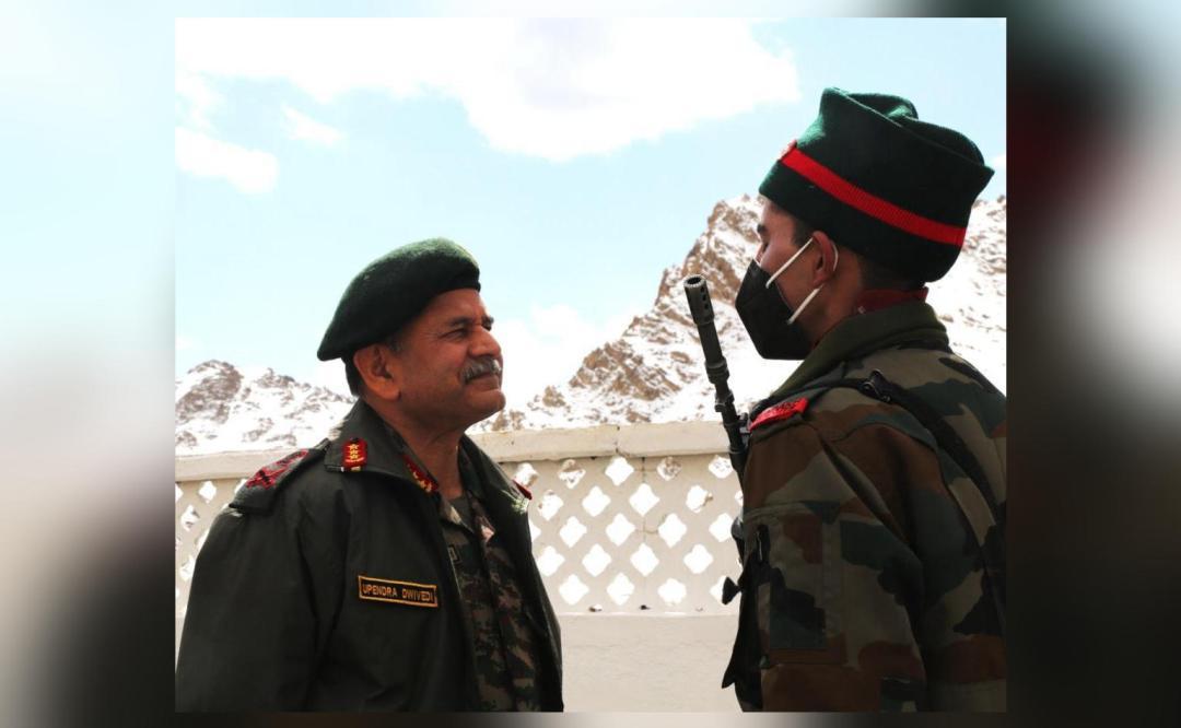 New Northern Army Commander arrives in Ladakh on his maiden visit