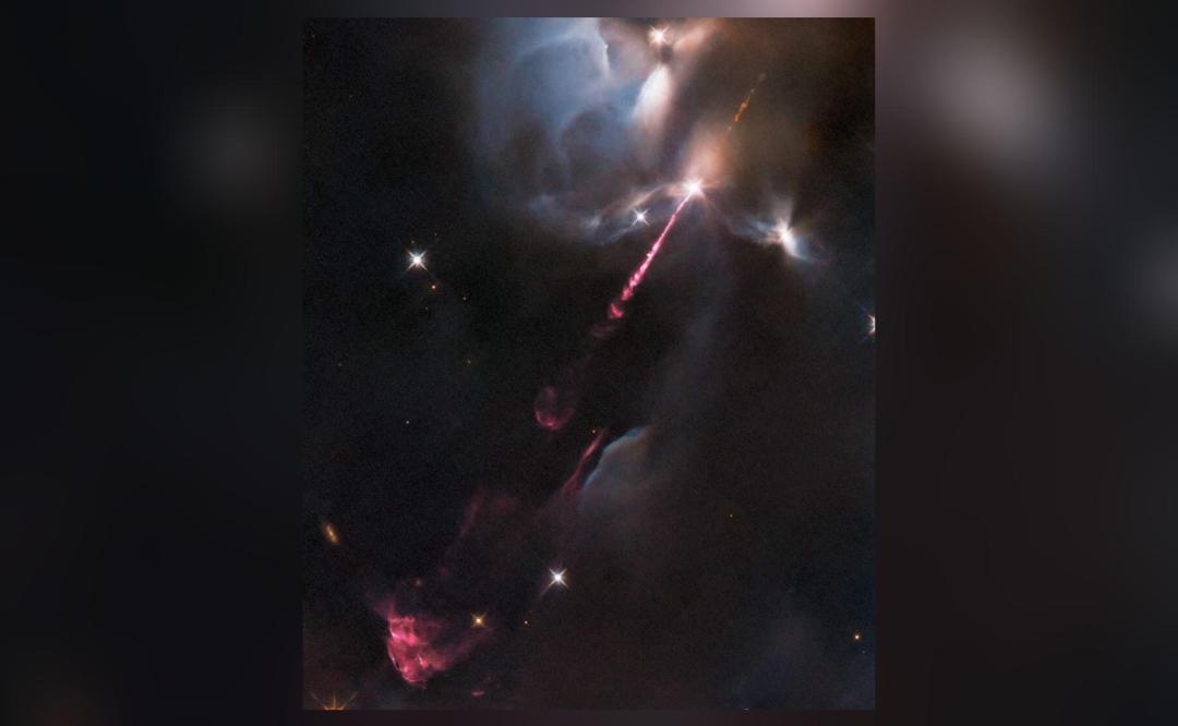 NASA shares pic of infant star's energetic outburst, says 'A star is born'