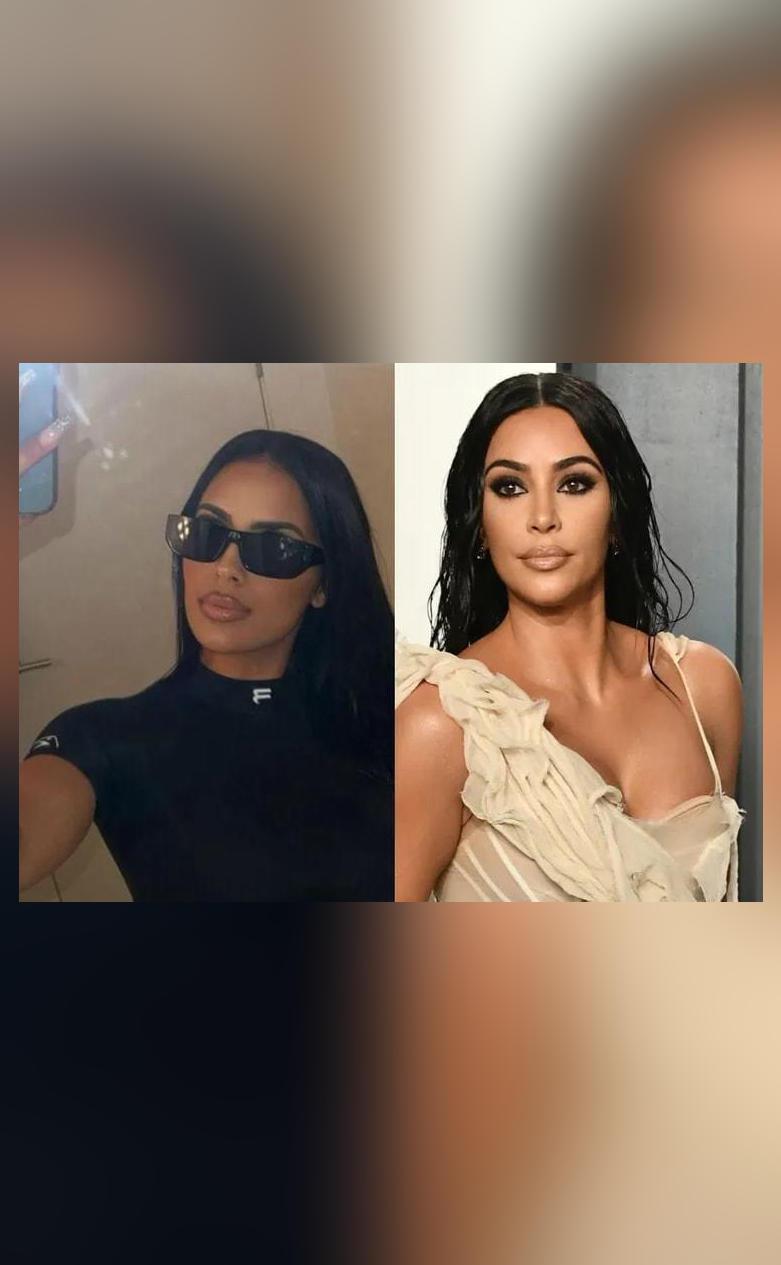 No, not really: Kanye's girlfriend Chaney on if she resembles Kim ...