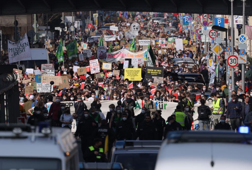 Global Fridays for Future protests call for climate justice, peace