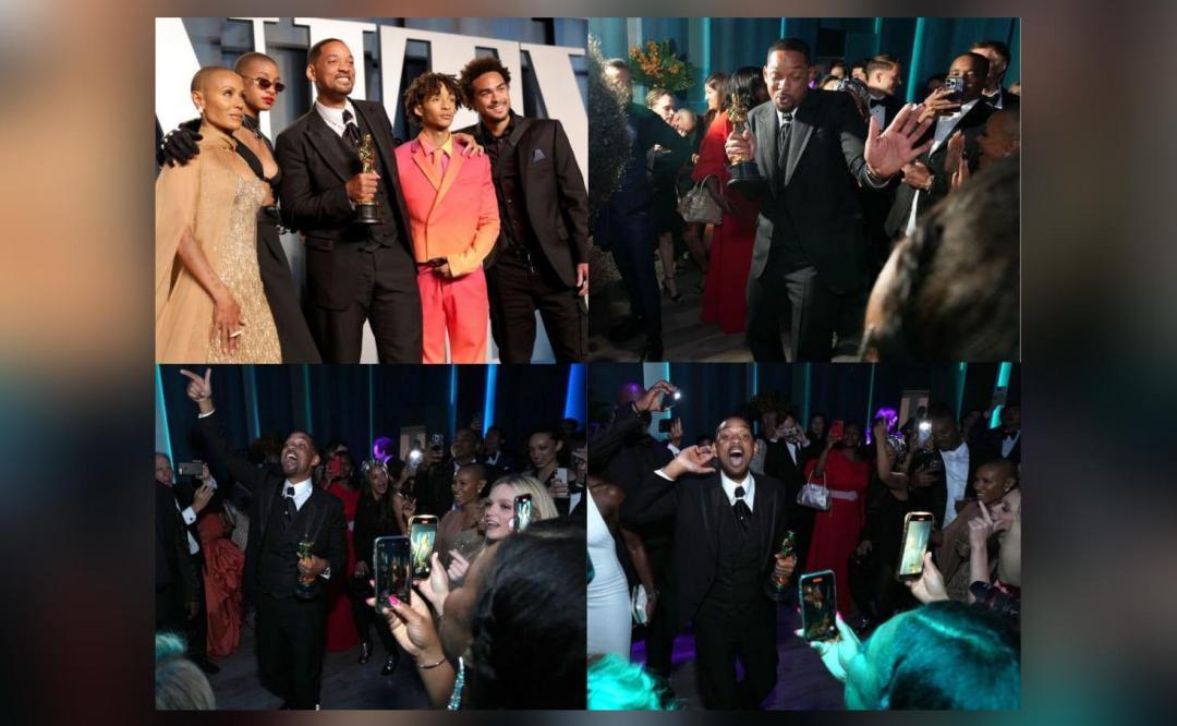 Will Smith dances at Oscars after-party after Chris slap incident; pics ...