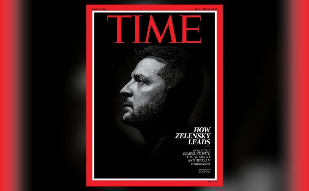Ukrainian President Zelenskyy features on cover of TIME magazine ...