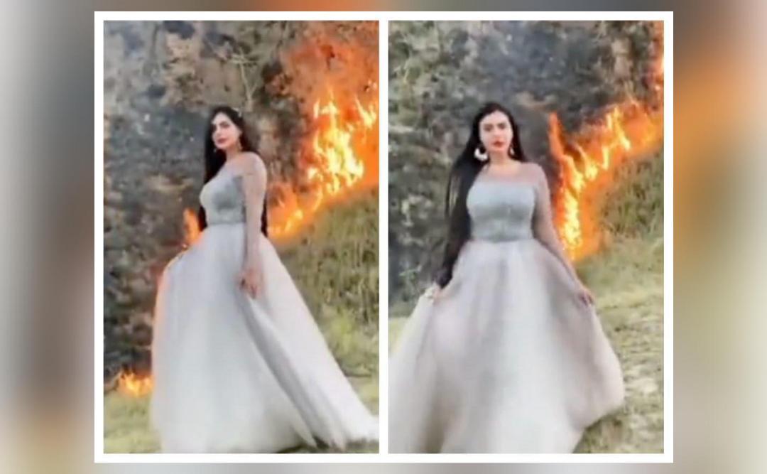 Pak influencer accused of starting forest fire as her 'Fire erupts ...