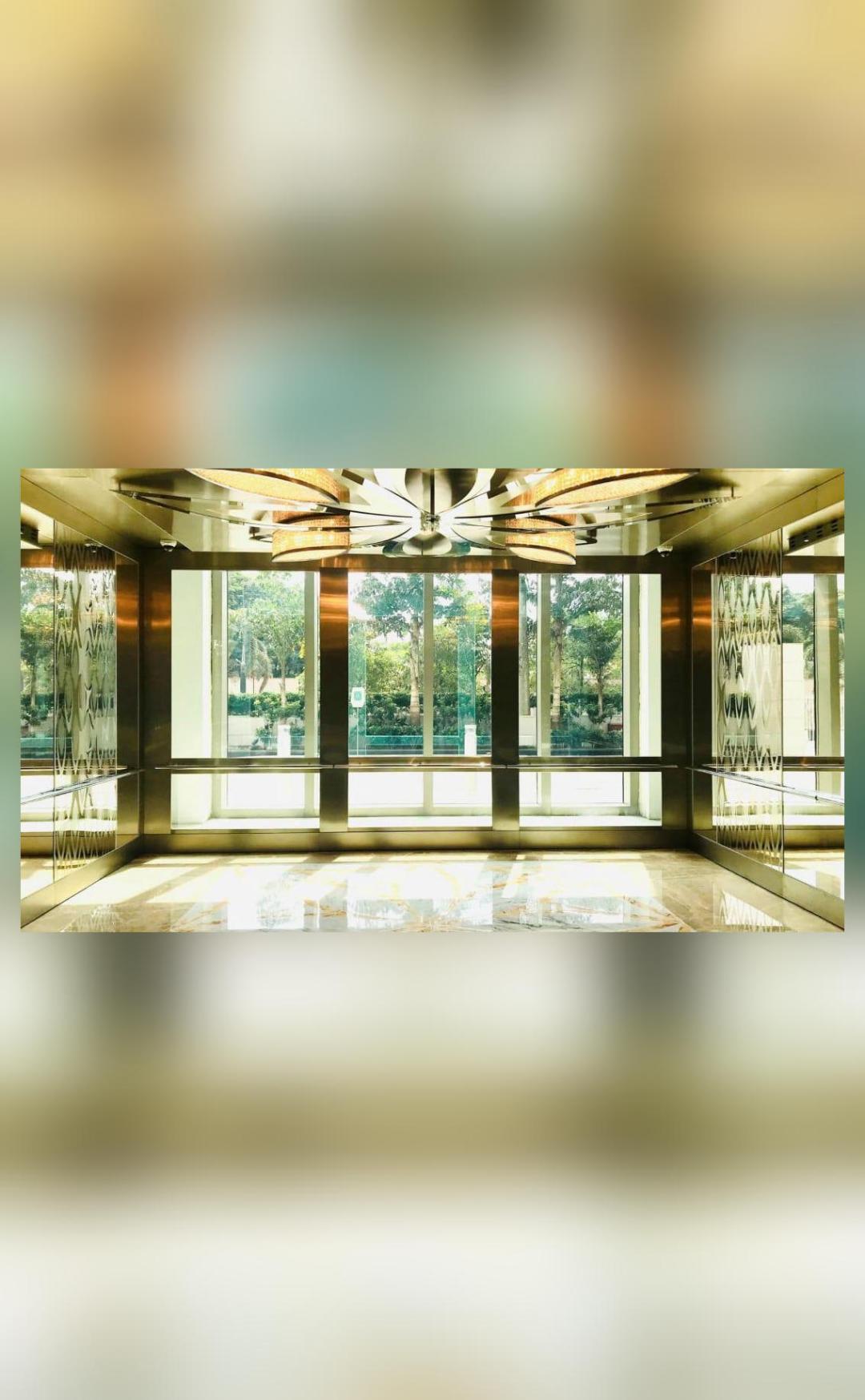 Largest passenger elevator, as big as a room, installed at Mumbai's Jio ...