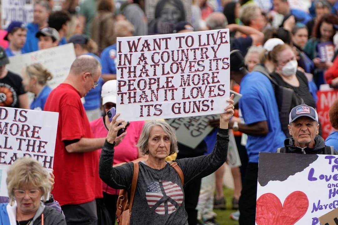 Thousands stage protests against gun violence across US | World News ...