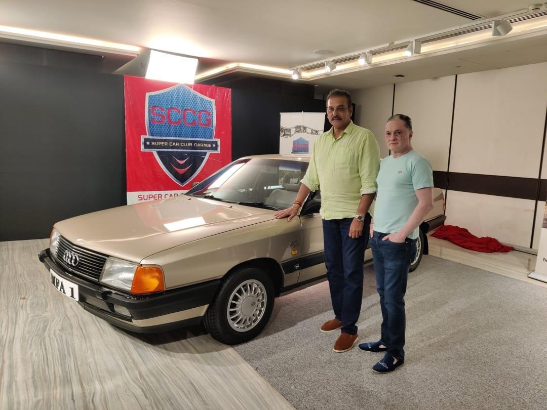 Ravi Shastri shares pic of Audi 100 that he won in 1985 after getting ...