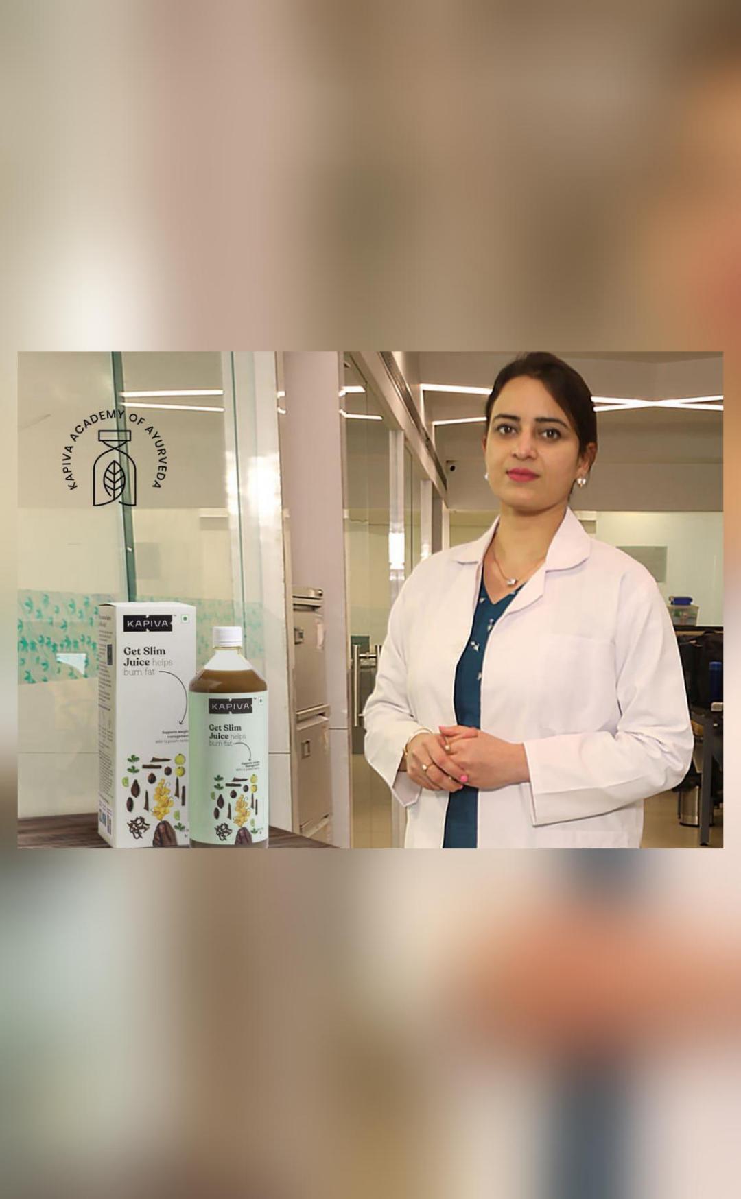 Award-winning Dr. Soni suggests Get Slim Juice for weight loss: Kapiva ...